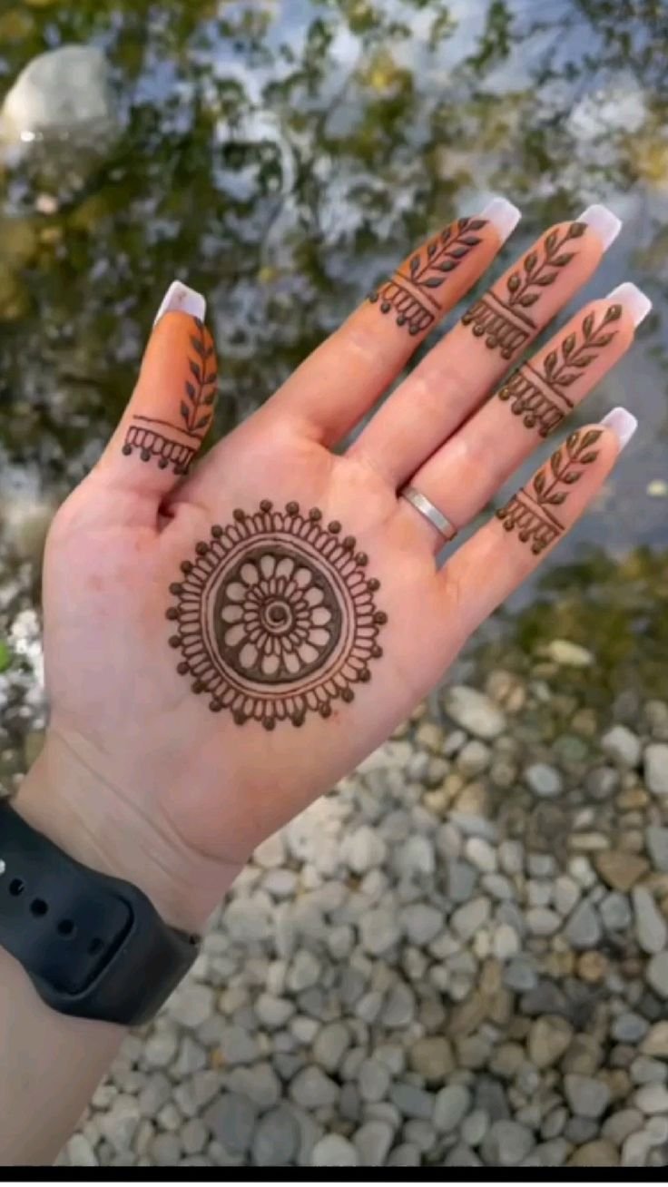 Very Easy Mehndi Designs for Beginners Simple & Beautiful