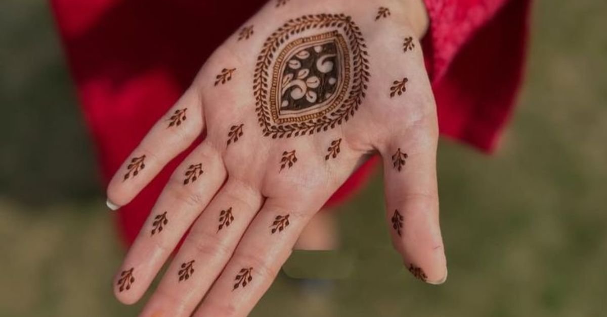 Front Hand One Side Mehndi Design – Trendy & Beautiful Ideas