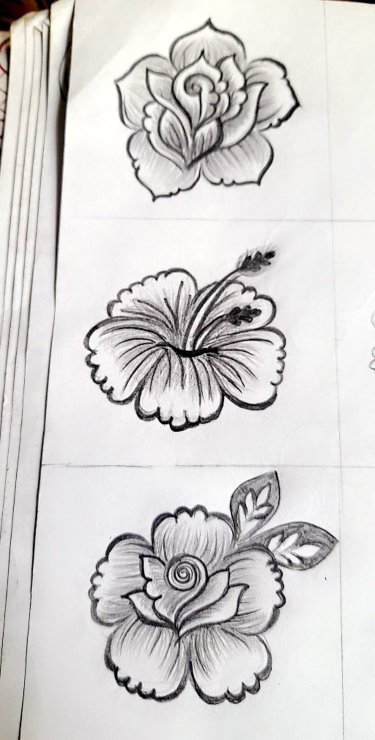 Mehndi Designs on Paper with Pencil | Easy Practice Ideas