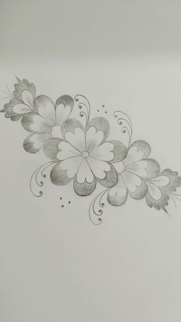 Mehndi Designs on Paper with Pencil | Easy Practice Ideas